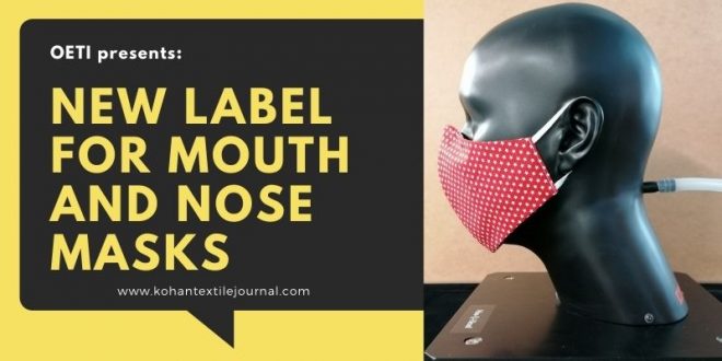 OETI presents: "INSPECTED QUALITY for MOUTH-NOSE MASKS”