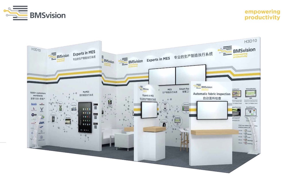 BMSvision at ITMA ASIA + CITME 2020 (12-16 June 2021)