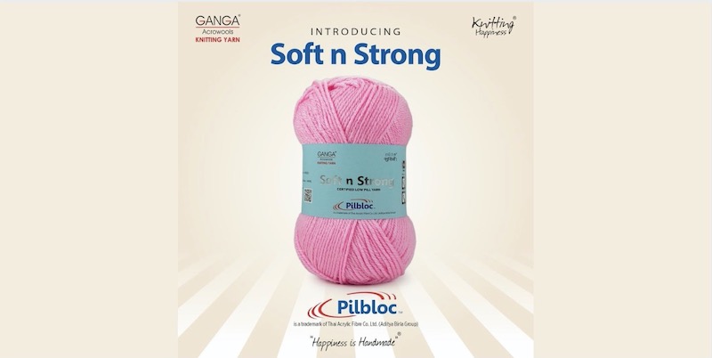 Ganga Acrowools Launches Soft n Strong Yarns with Pilbloc™