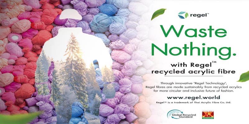 TAF launches Regel™ - recycled acrylic fibre