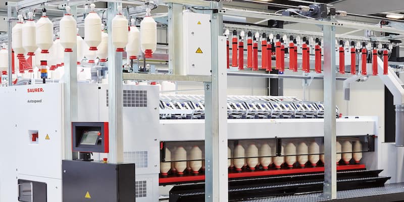 Be faster: Fully automatic roving frame Autospeed