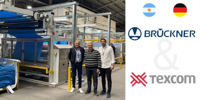 TEXCOM invests in state-of-the-art BRÜCKNER POWER-FRAME stenter