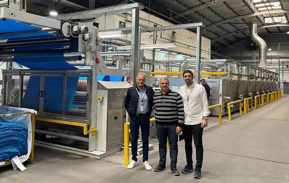 TEXCOM invests in state-of-the-art BRÜCKNER POWER-FRAME stenter