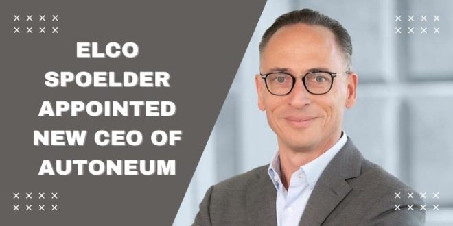 Eelco Spoelder appointed new CEO of Autoneum