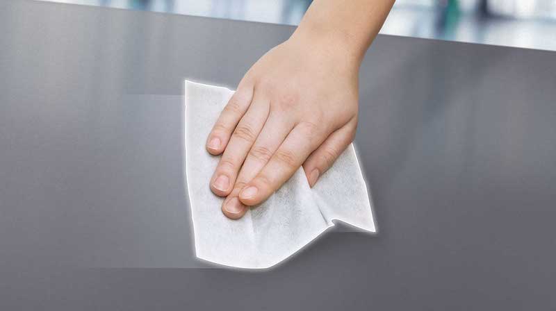 FIBERTEX: DISINFECTANT WIPES FROM NATURAL FIBERS