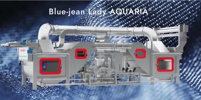 Blue-jean Lady AQUARIA® and The Three Denim Treatments