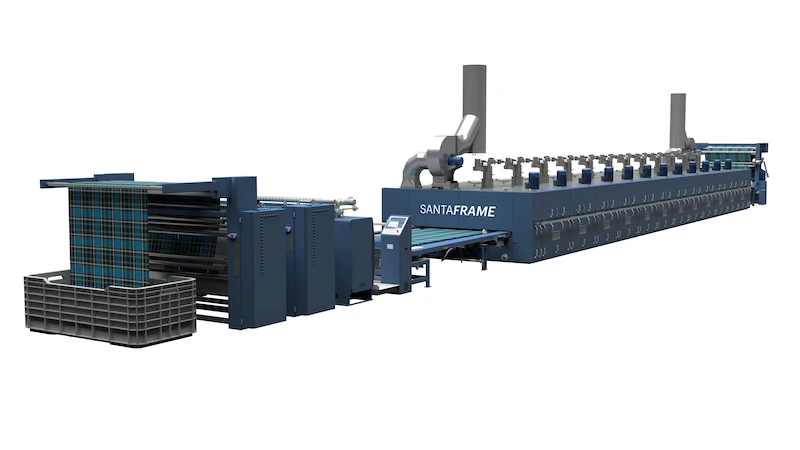 Santex Finishing Machines Offer Advanced energy-saving solutions
