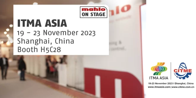 Mahlo Presents New Solutions at ITMA Asia 2023
