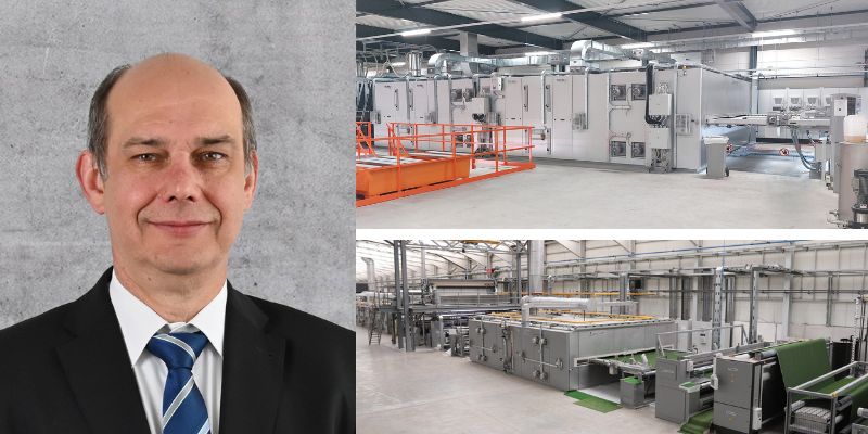 BRÜCKNER Finishing Lines Carpets and Textile Floor Coverings