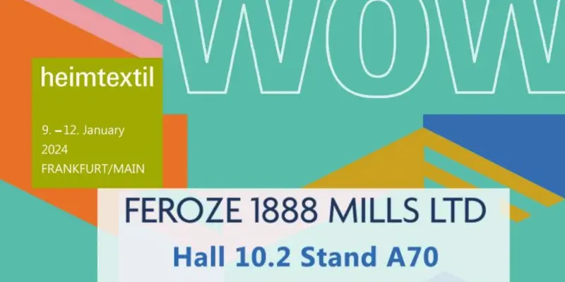 Pakistani Firm Unveils Eco-Friendly Fabric at Heimtextil 2024