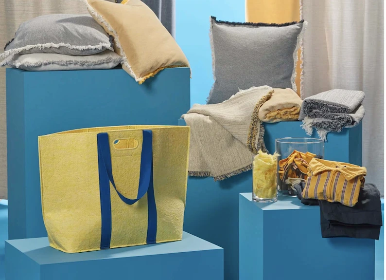 IKEA Launches V XELBRUK Recycled Uniform Textile Collection