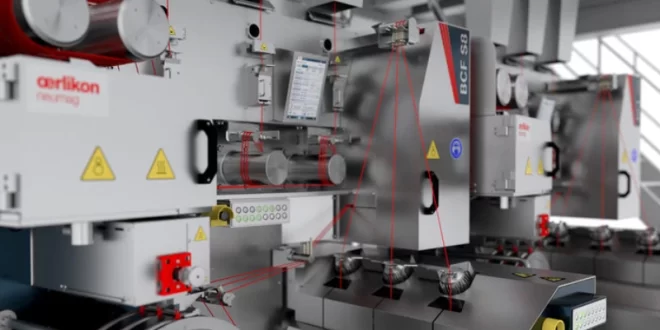 Oerlikon Revolutionizes BCF Yarn Production with BCF Plant