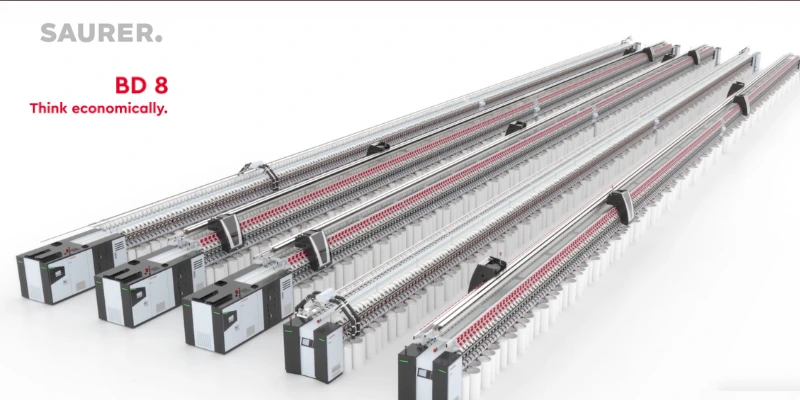 Revolutionizing Yarn Production: Saurer Unveils BD 8