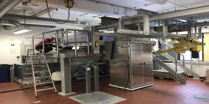 DITF: Modernized Melt Spinning Pilot Plant