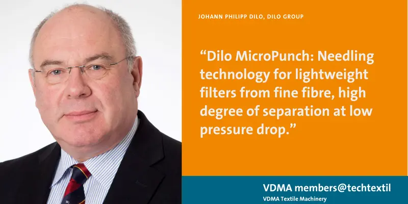 Dilo MicroPunch: Needling Technology for Lightweight Filters