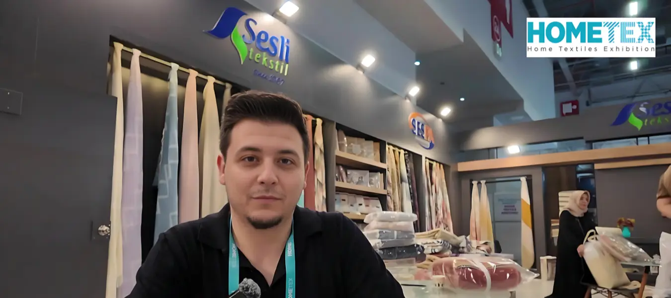 Sesli Tekstil at Hometex Istanbul 2024