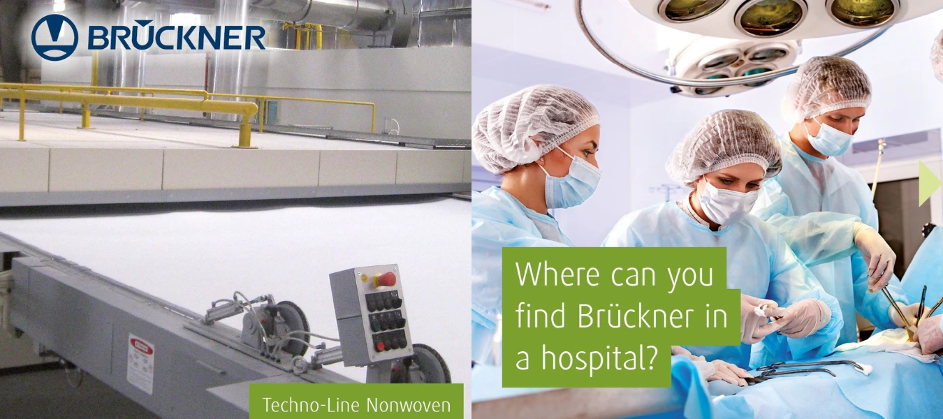 Brückner’s Techno-Line Nonwoven Enhances Surgical Textiles