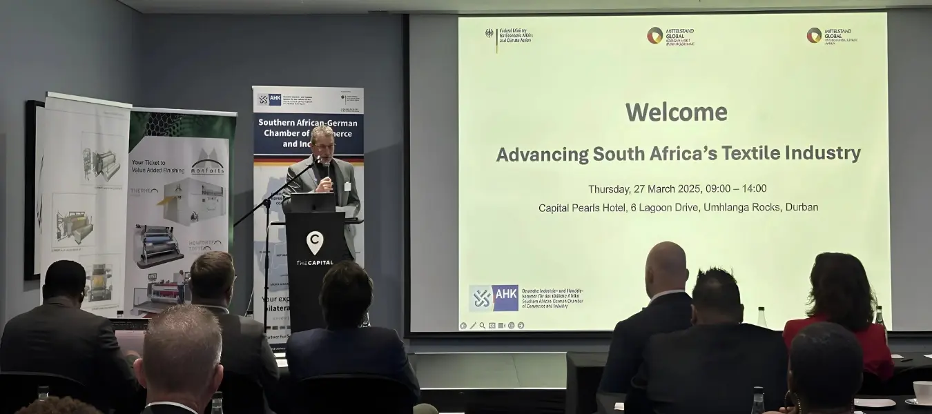 German Firms Drive Innovation at South Africa Textile Conference