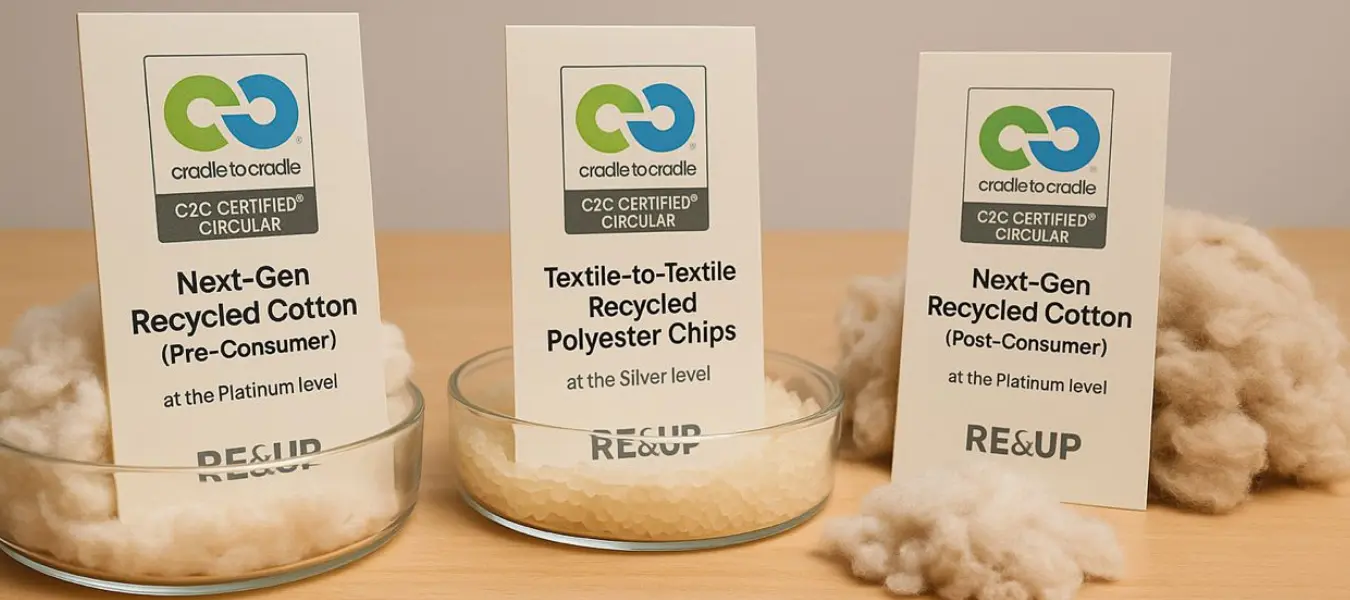 RE&UP Circularity: First Textile Brand with Full C2C Certification