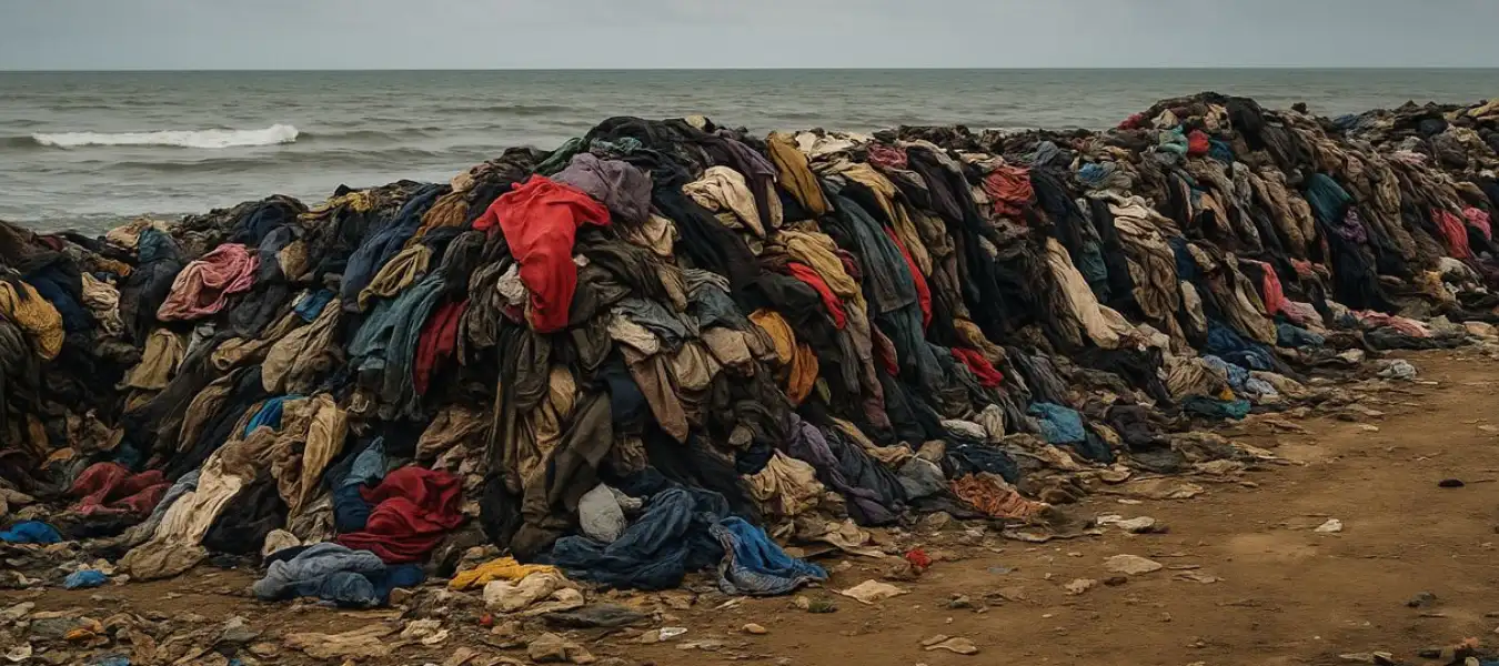 UK Fashion Waste Pollutes Ghana’s Protected Wetlands