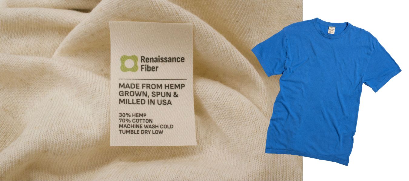 Renaissance Fiber Debuts First T-Shirt Made From US Degummed Hemp